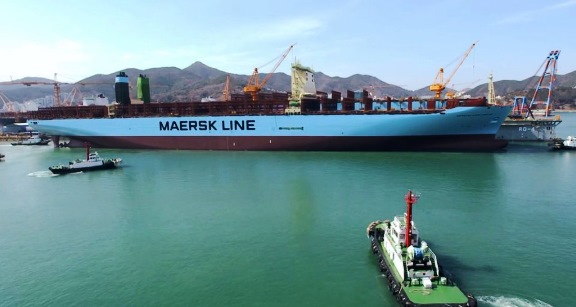 Building the World’s Largest Ship Maersk Triple-E – Officer of the Watch