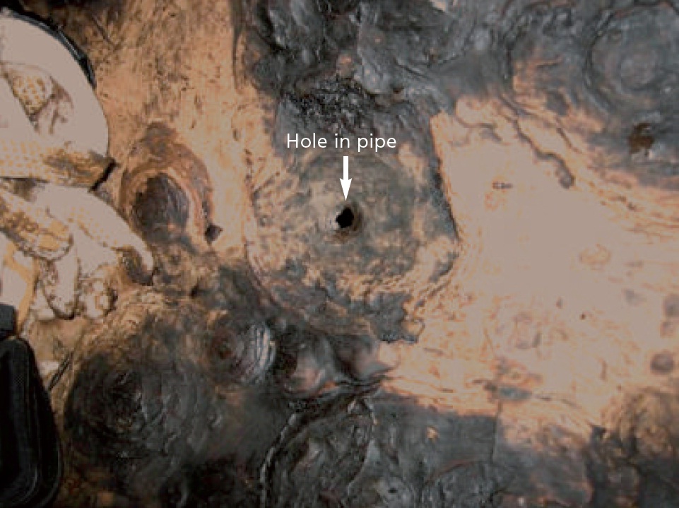 Incident Information on Fuel Oil Spill Due to Oily Water Overboard Pipe ...